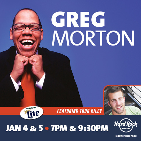 Jan 4-5 Northfield, OH @GregMortonComic ROCKING it at the Club Velvet ...